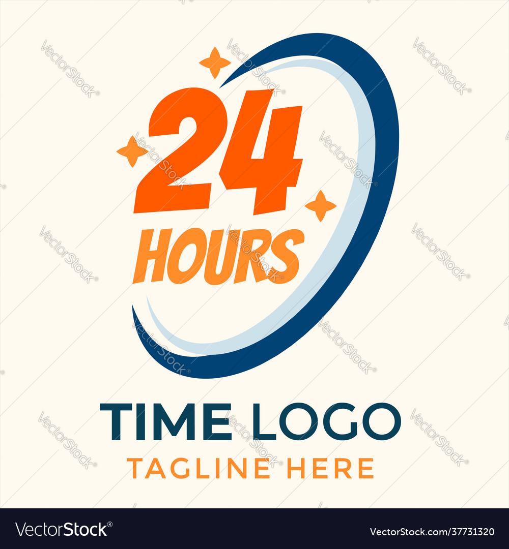 Time logo template Royalty Free Vector Image - VectorStock