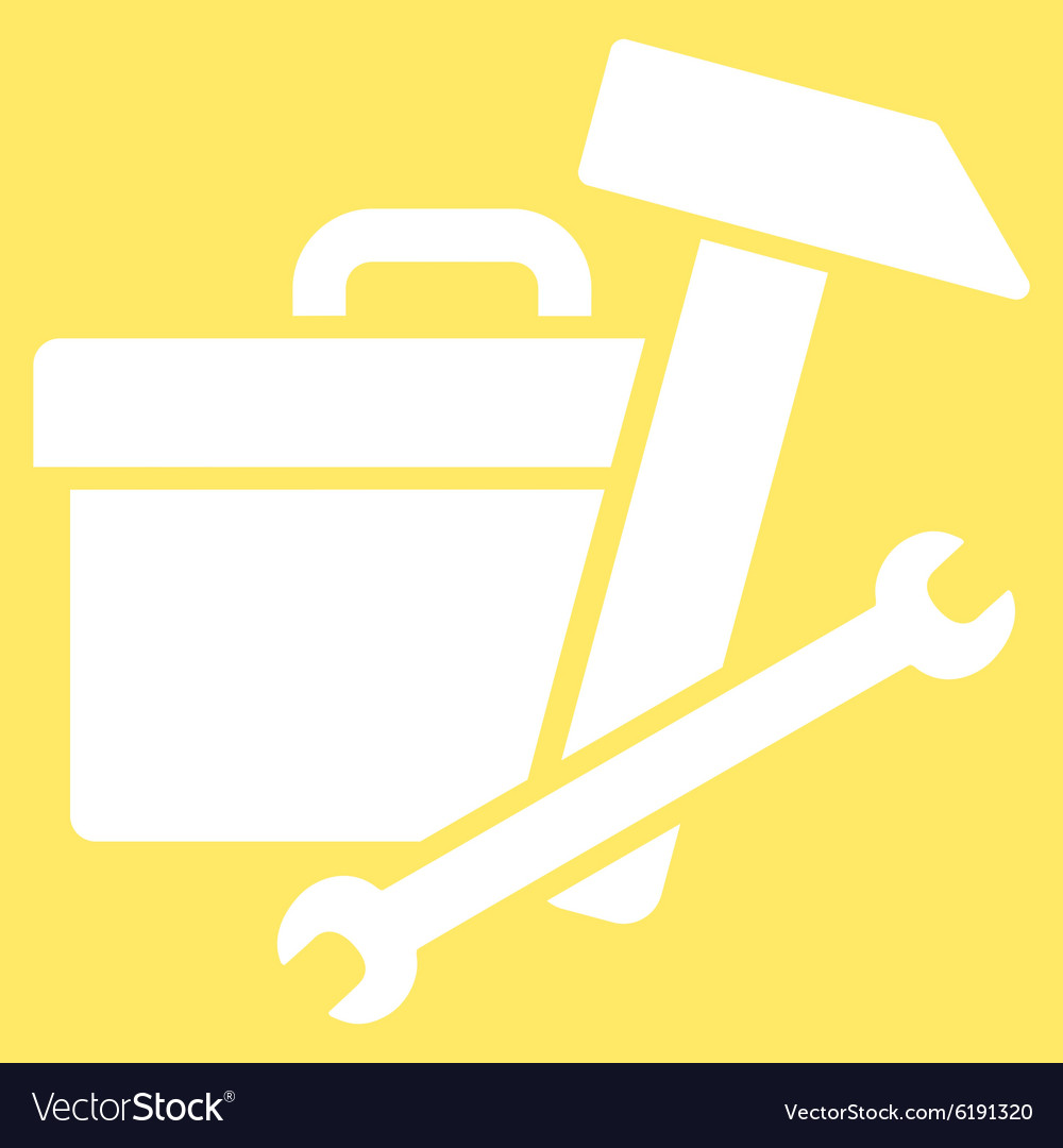 Toolbox icon Royalty Free Vector Image - VectorStock