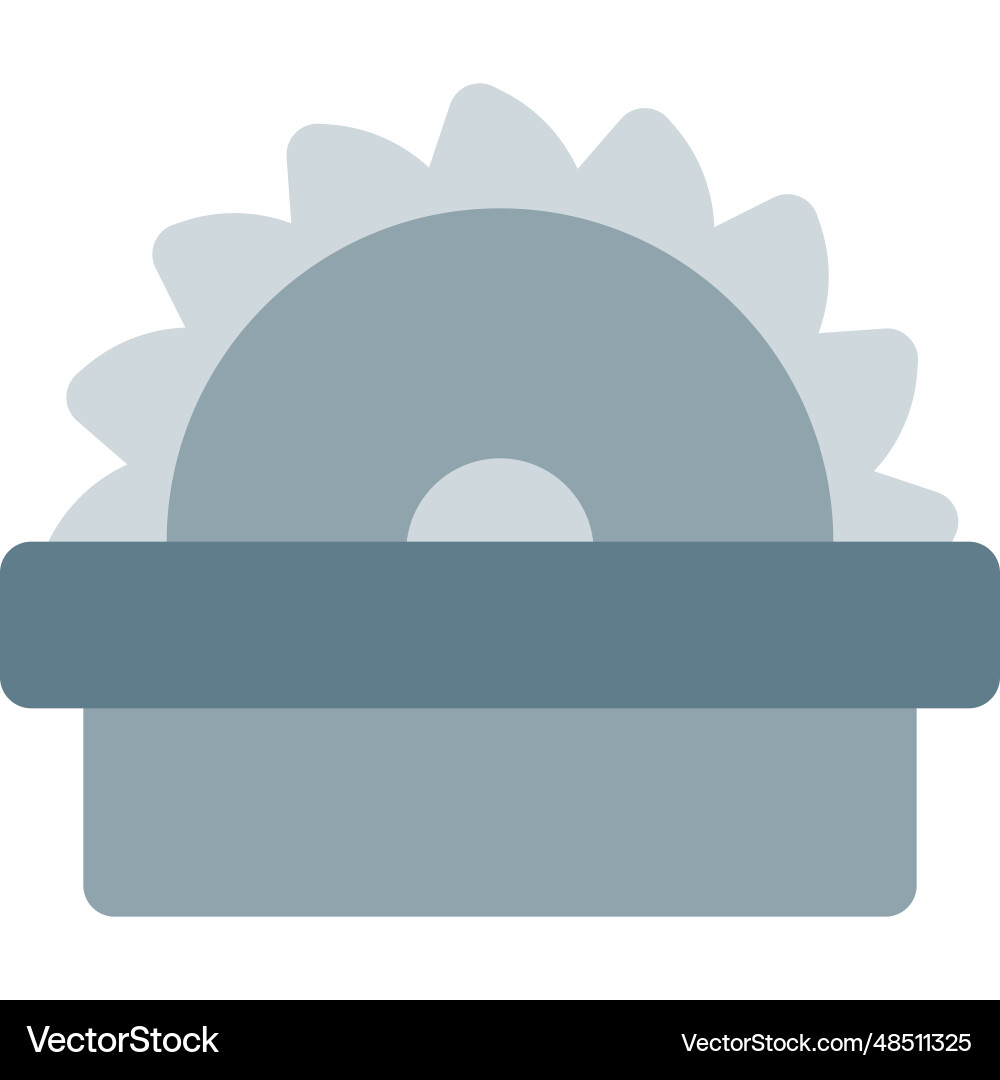 Electric machine used for cutting wood Royalty Free Vector