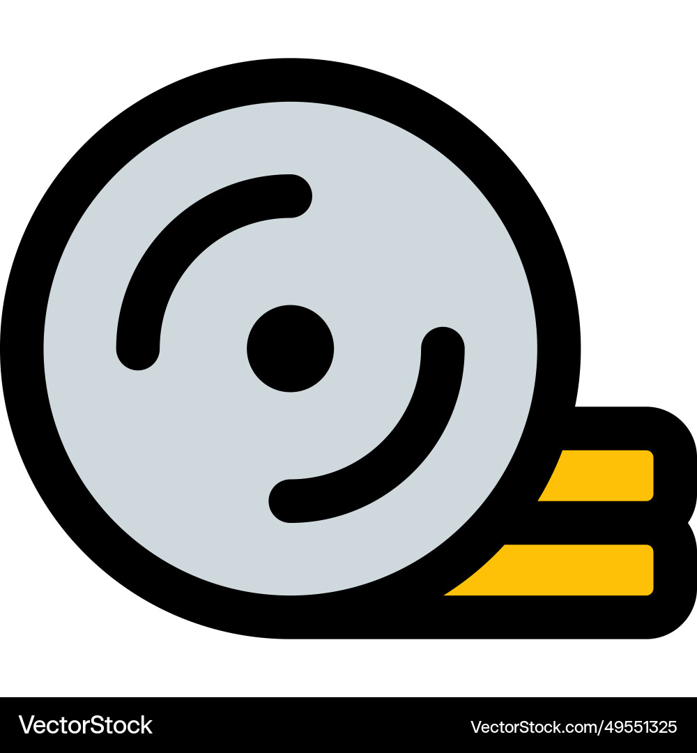Stack of weight plates as gym equipment Royalty Free Vector