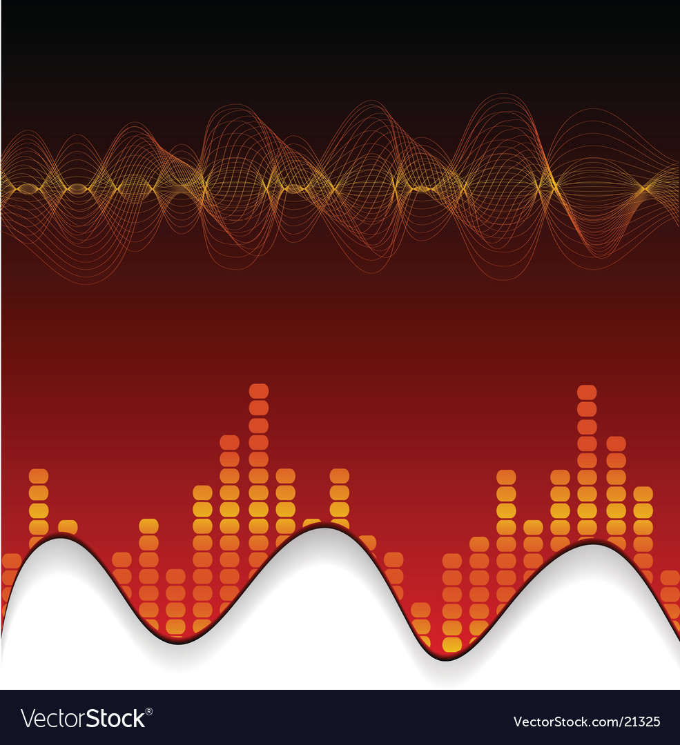 Wave background Royalty Free Vector Image - VectorStock