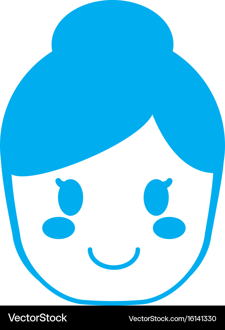 Cartoon woman icon Royalty Free Vector Image - VectorStock