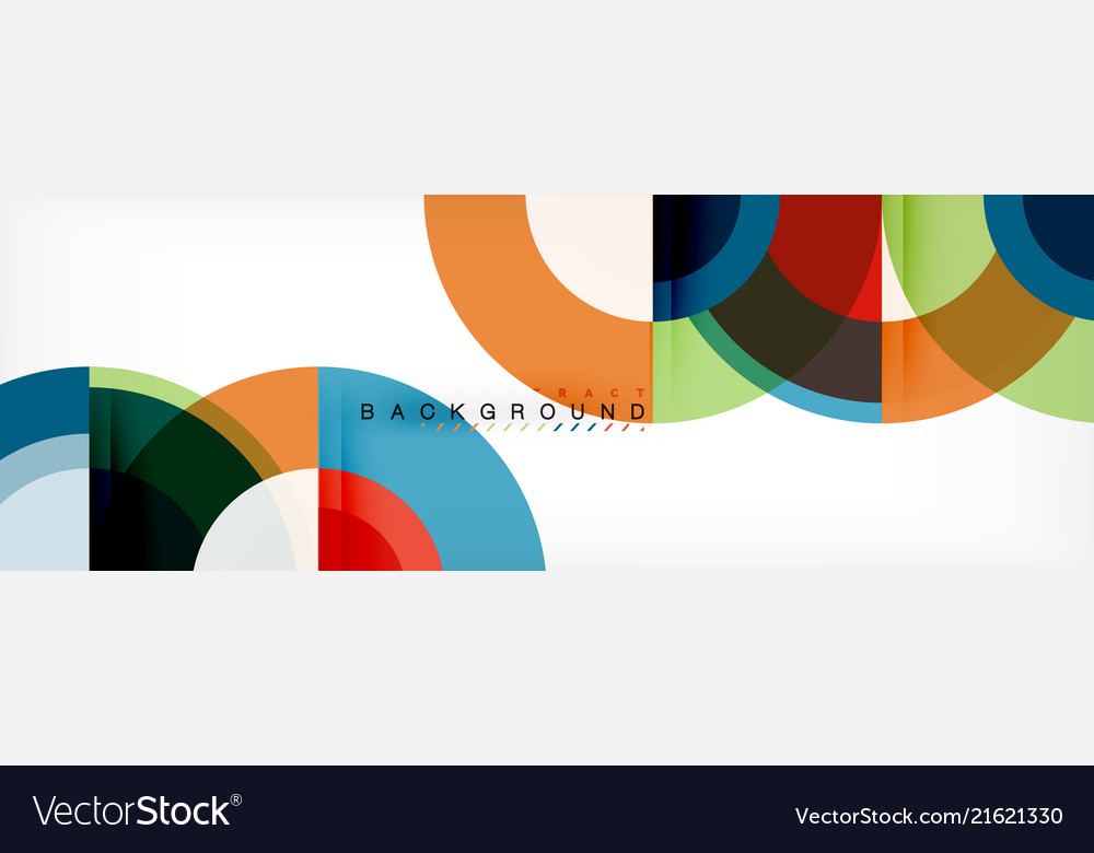 Circular abstract background Royalty Free Vector Image