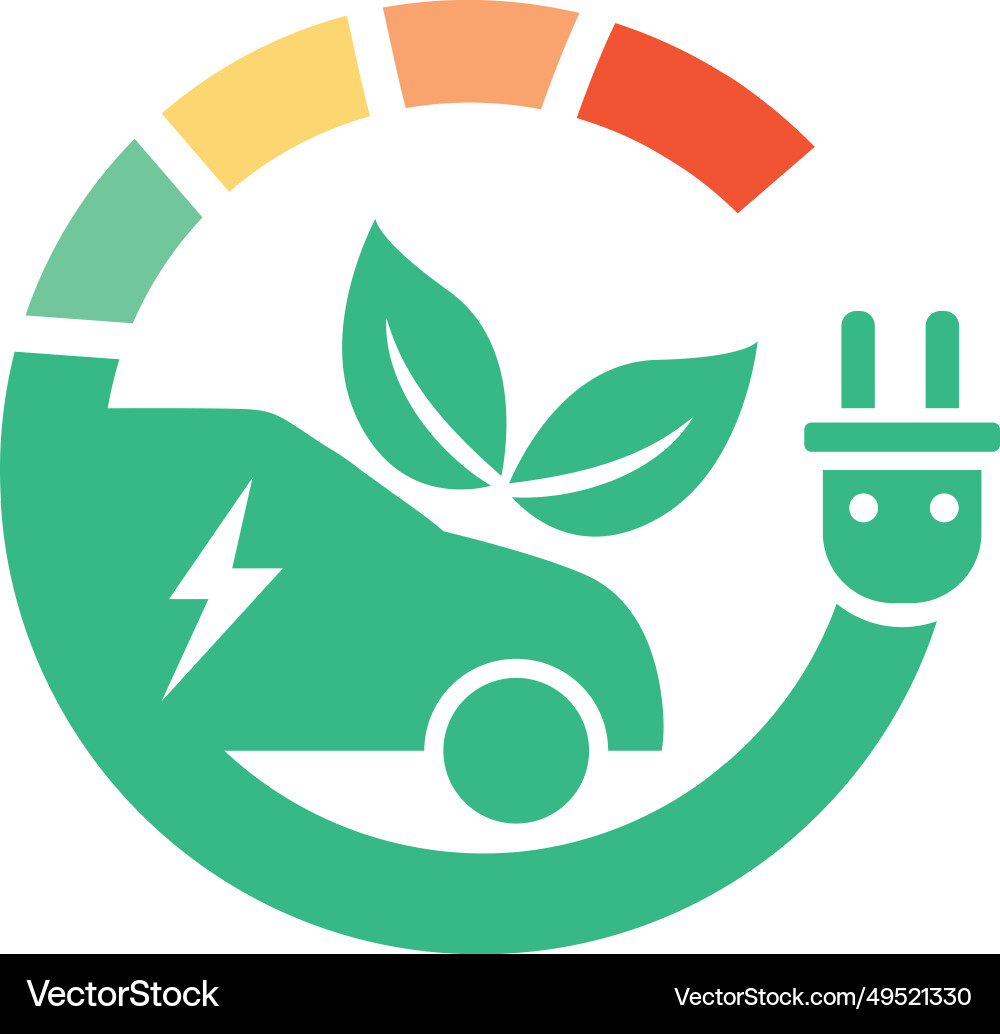 Electric cars charging design Royalty Free Vector Image