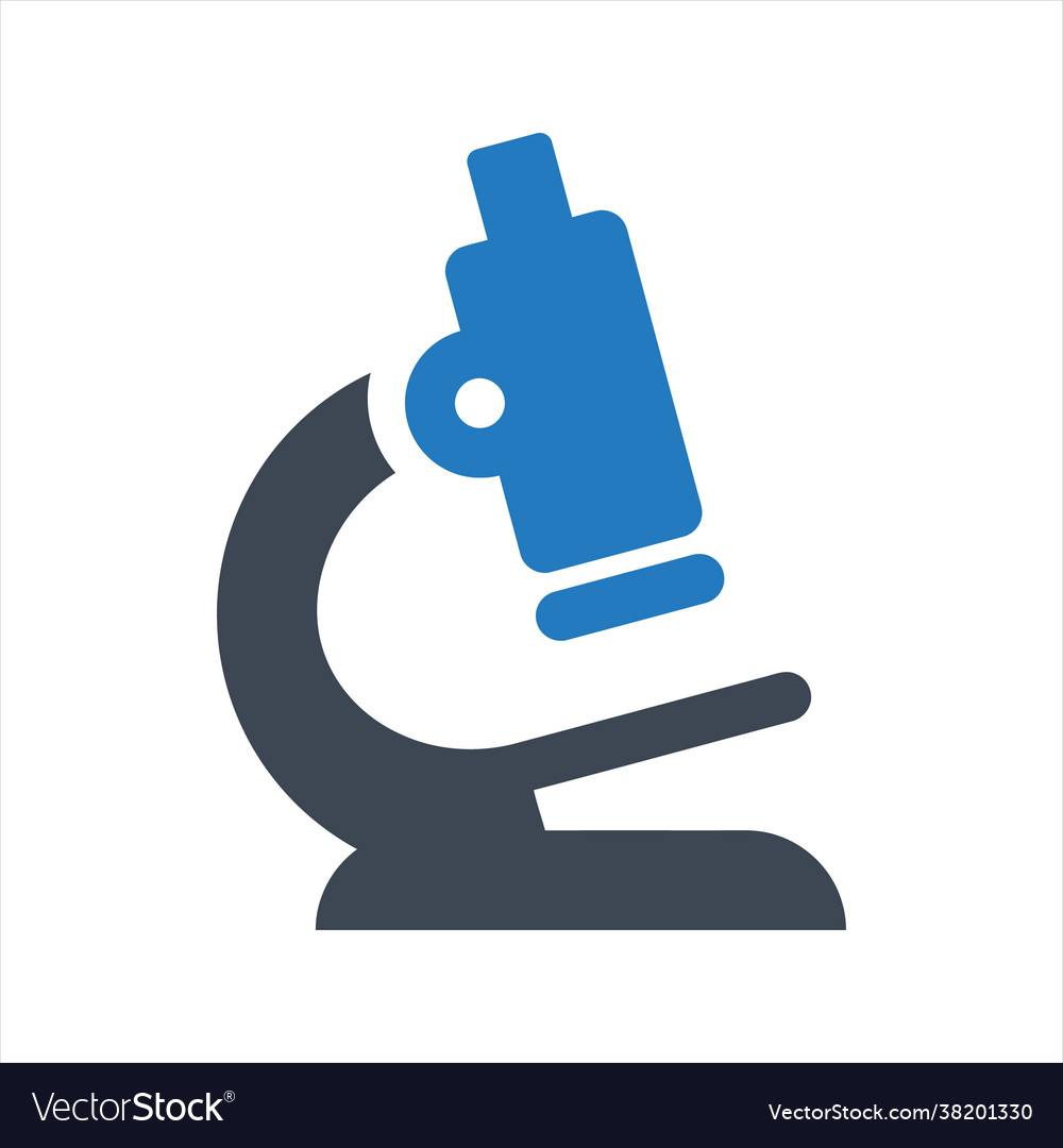 Microscope icon Royalty Free Vector Image - VectorStock
