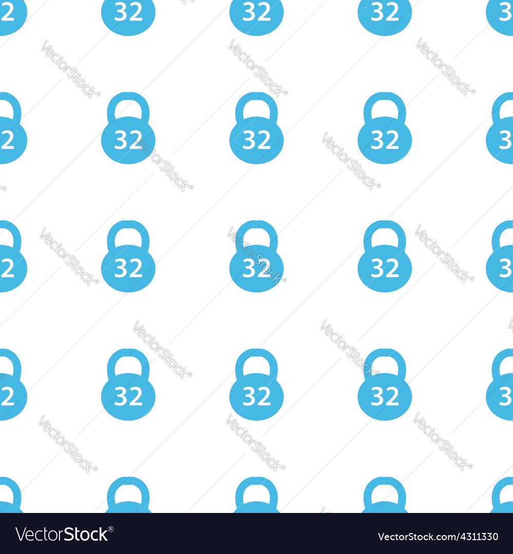 Unique weight seamless pattern Royalty Free Vector Image