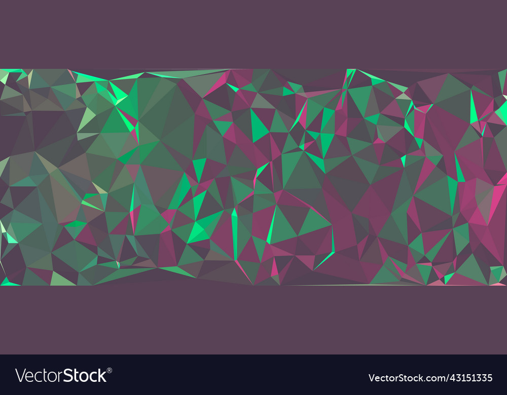 Abstract polygonal background triangular Vector Image