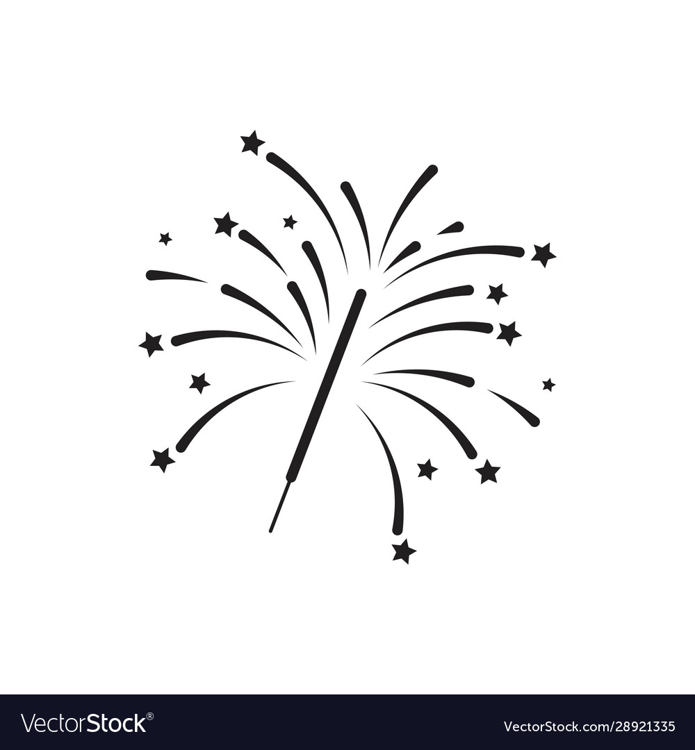 Firework icon Royalty Free Vector Image - VectorStock
