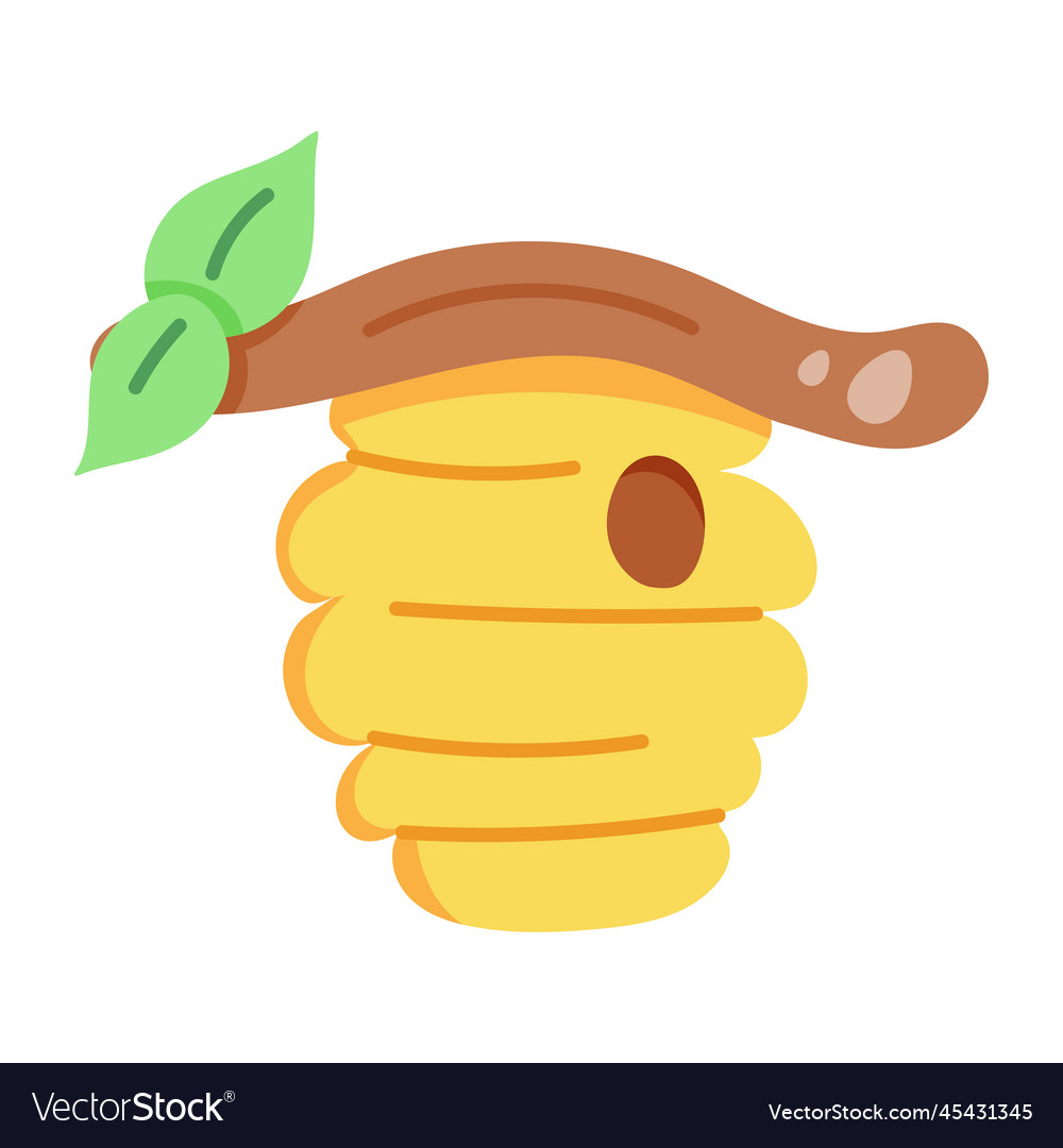 Beehive Royalty Free Vector Image - VectorStock