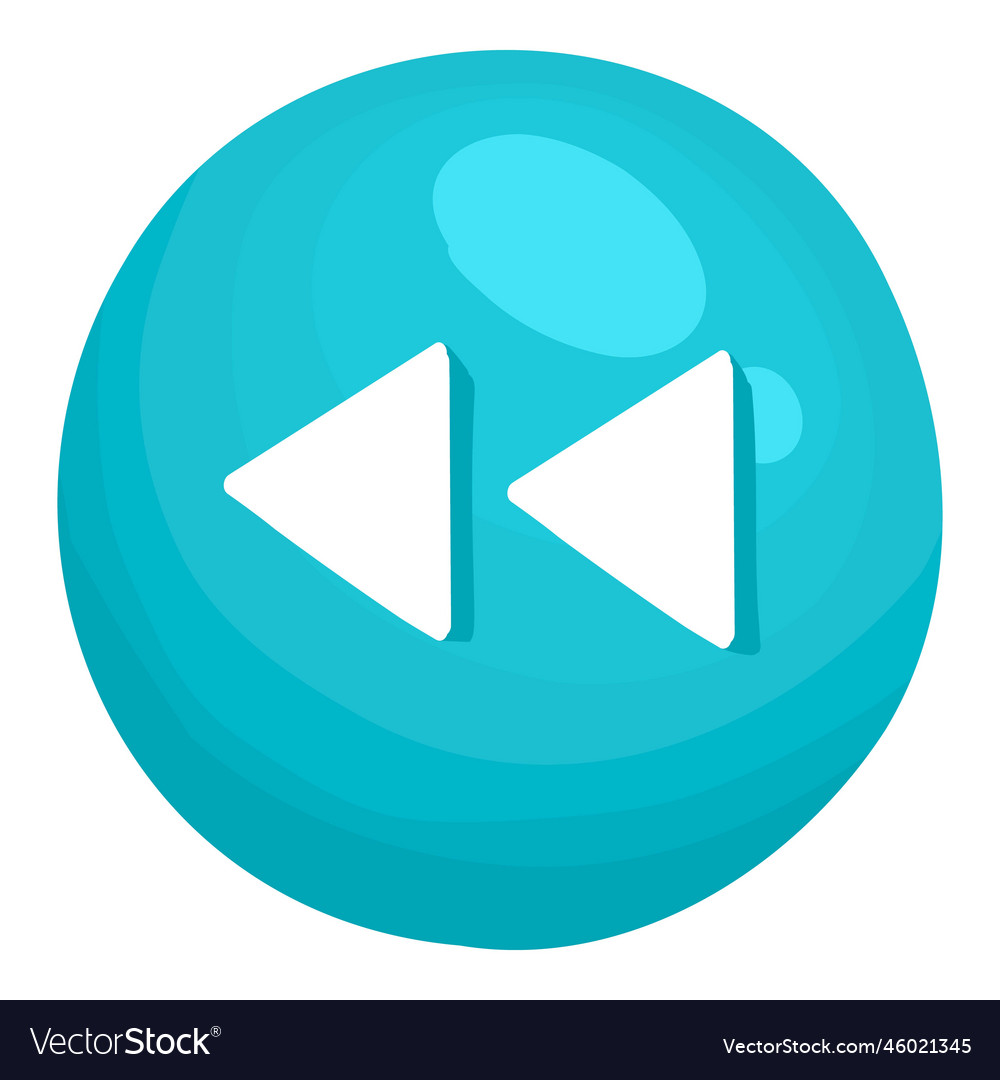 Button and progress-bar bright different form Vector Image