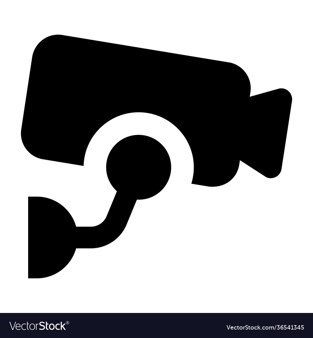 Cctv camera Royalty Free Vector Image - VectorStock