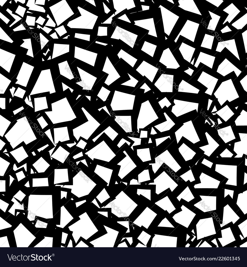 Chaotic geometric texture pattern with random Vector Image
