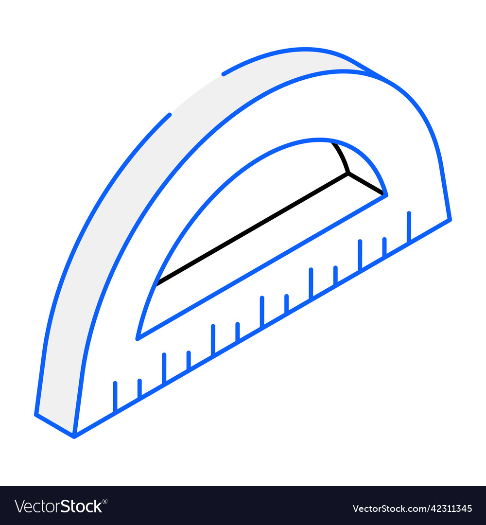 D scale Royalty Free Vector Image - VectorStock
