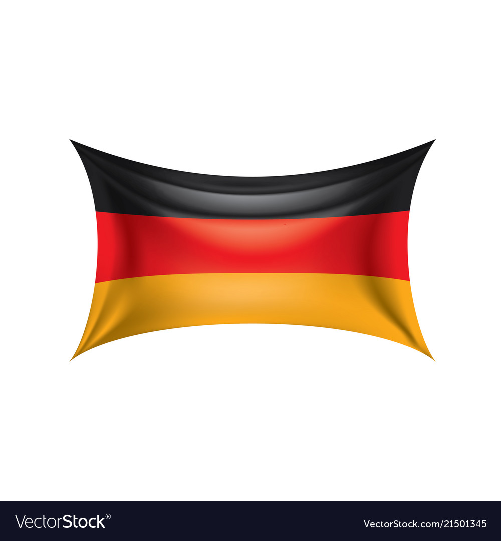 Germany flag Royalty Free Vector Image - VectorStock