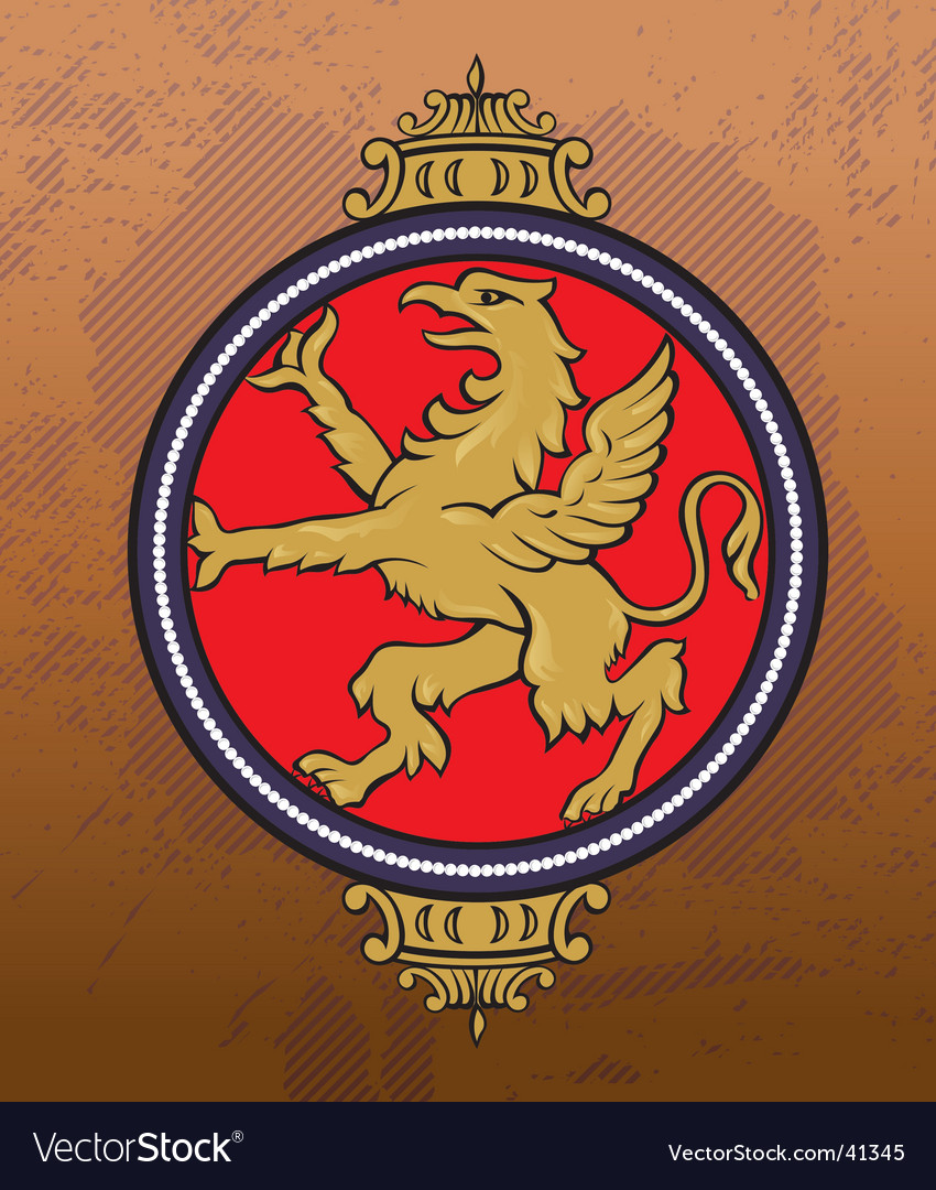 Heraldic symbol Royalty Free Vector Image - VectorStock