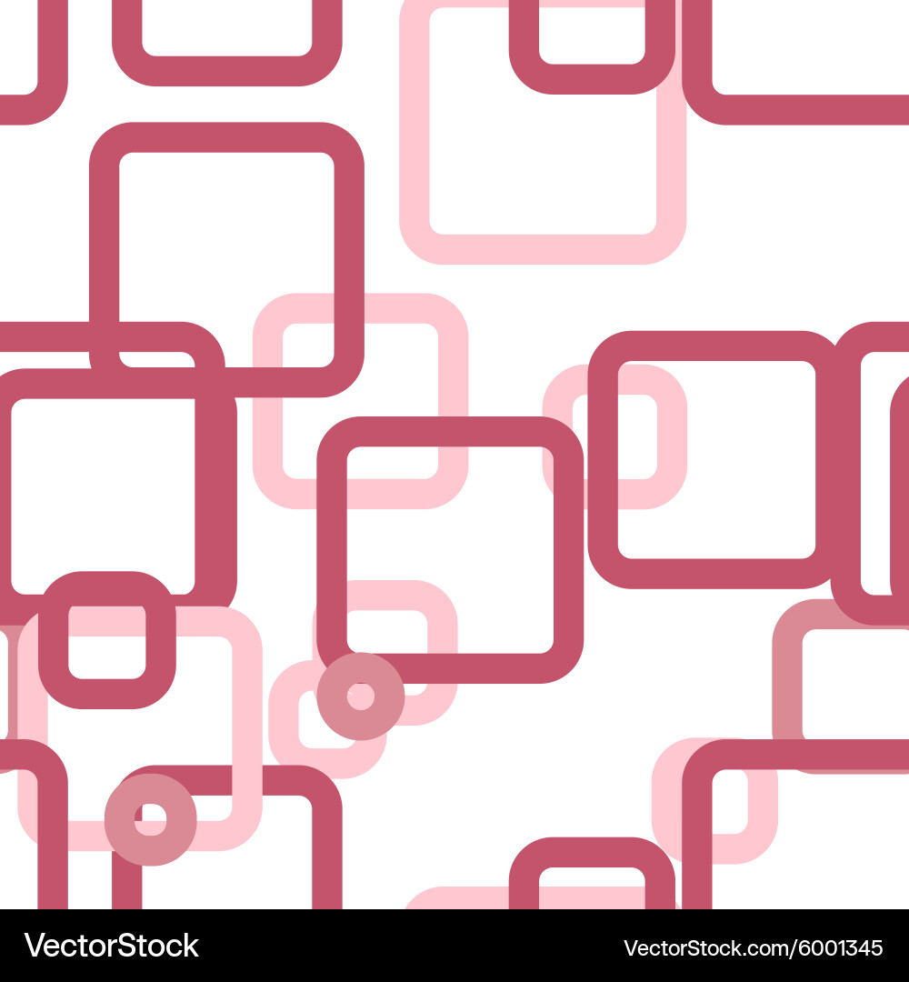 Seamless pattern of colored squares Royalty Free Vector