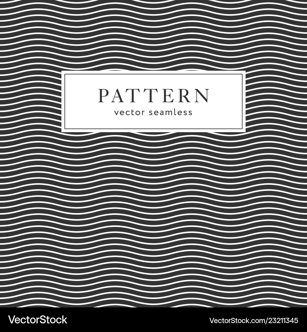 Waves geometric seamless pattern Royalty Free Vector Image