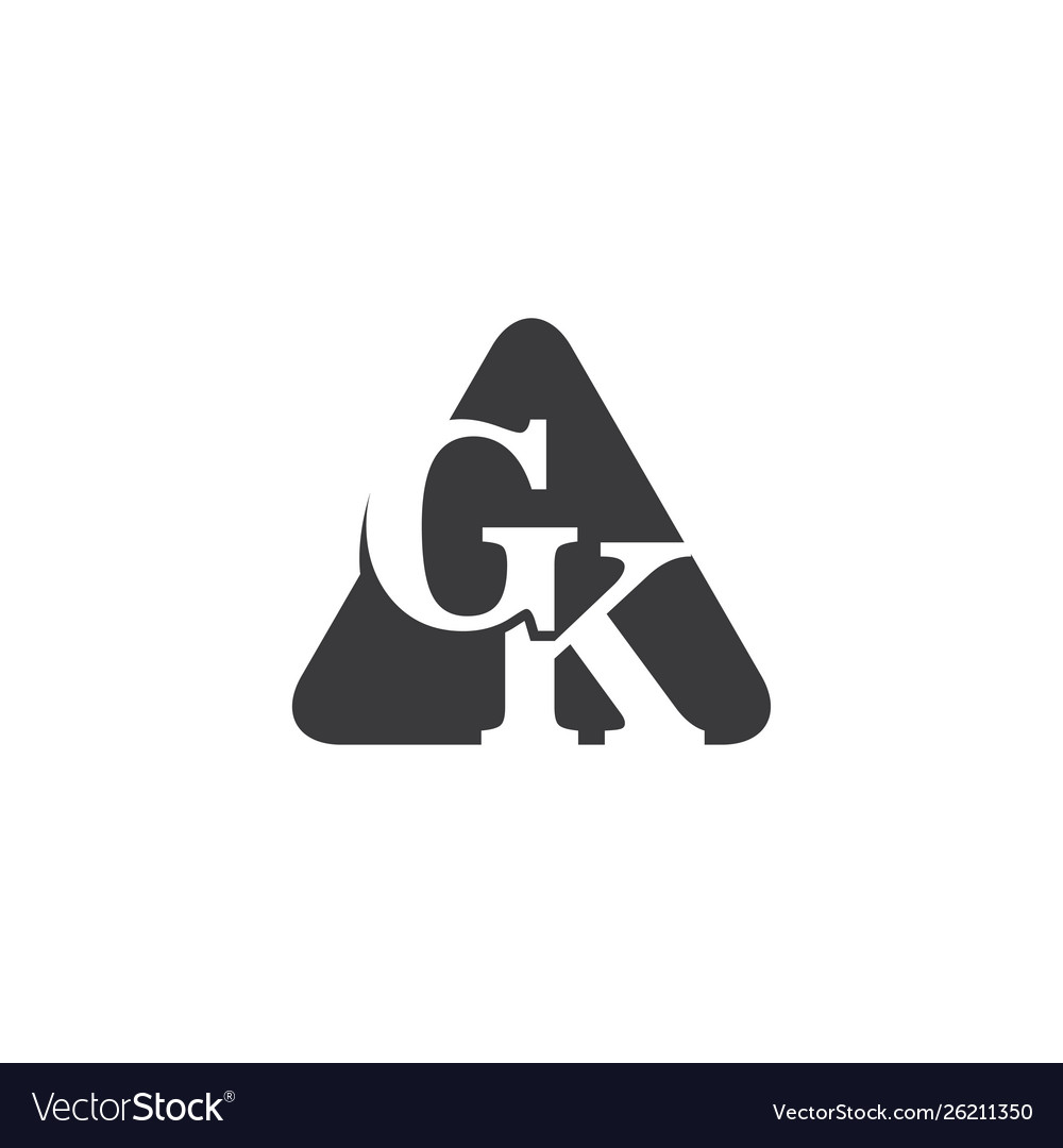 Initials logo template Royalty Free Vector Image