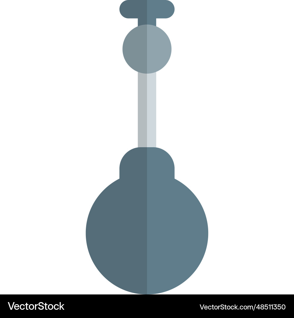 Wrecking ball used to smash huge structures Vector Image