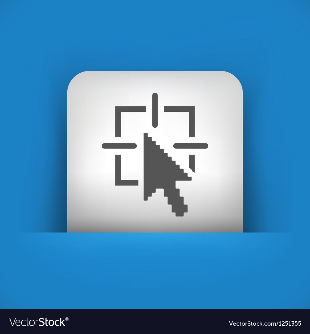 Single icon Royalty Free Vector Image - VectorStock