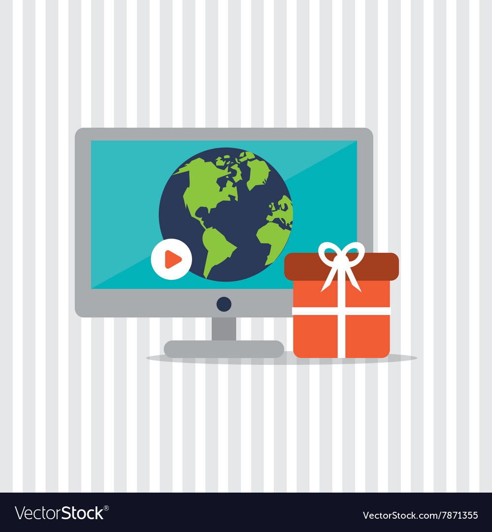 Technology icon design Royalty Free Vector Image