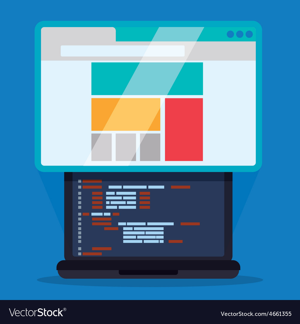 Web design Royalty Free Vector Image - VectorStock