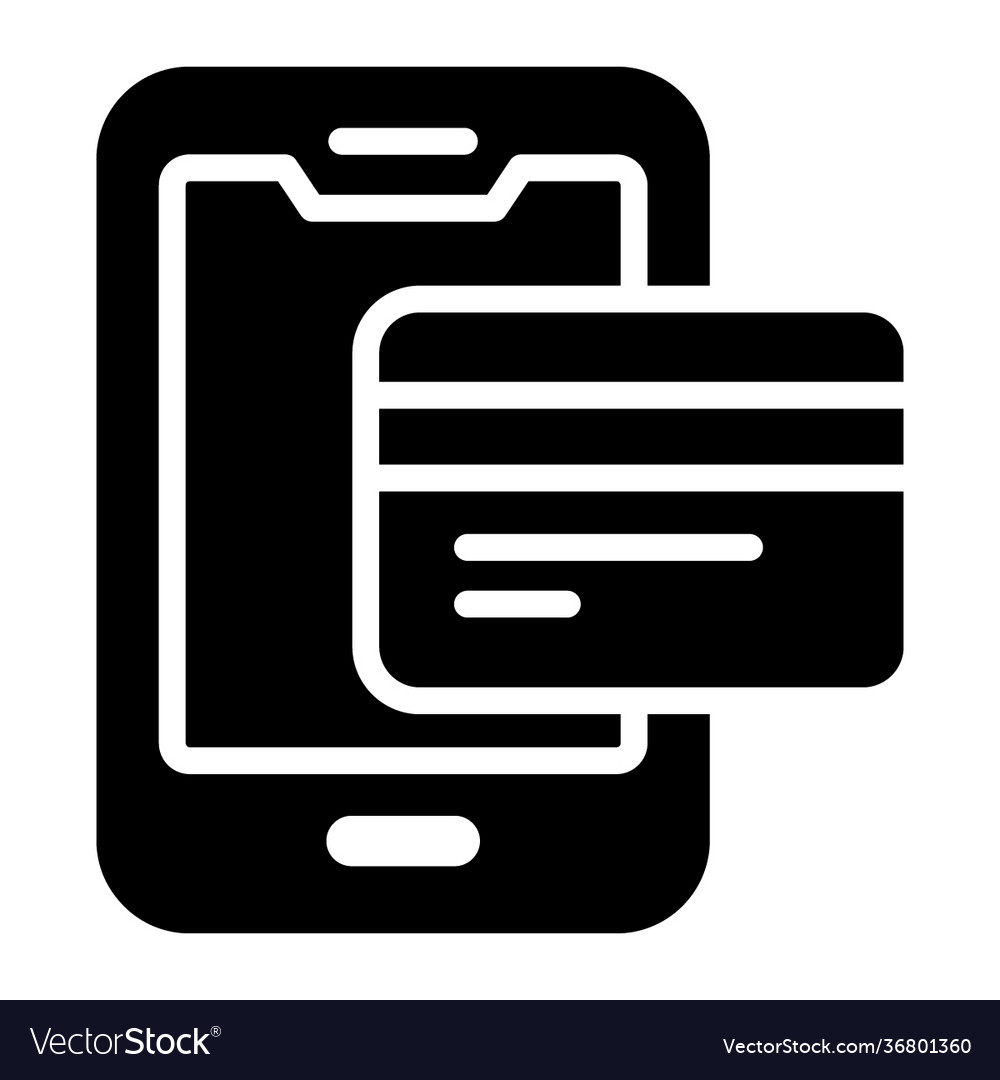 Mobile payment Royalty Free Vector Image - VectorStock