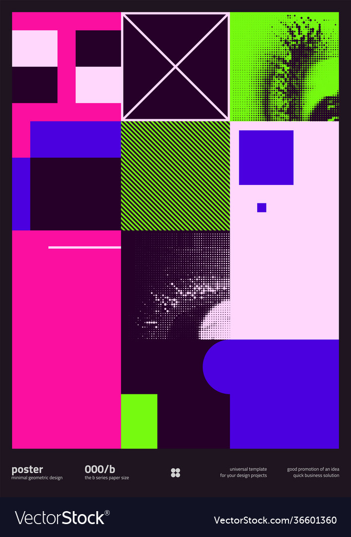 Techno abstract pattern design Royalty Free Vector Image