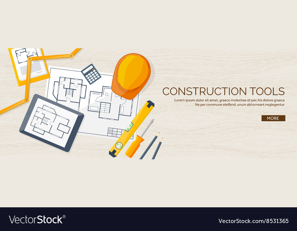 Engineering and architecture Royalty Free Vector Image