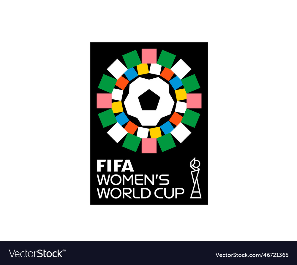 Fifa Womens World Cup Australie New Zealand 2023 Vector Image