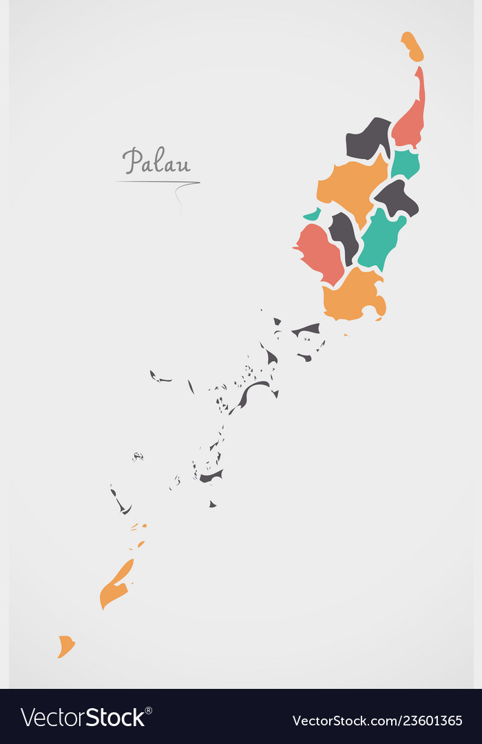 Palau Map