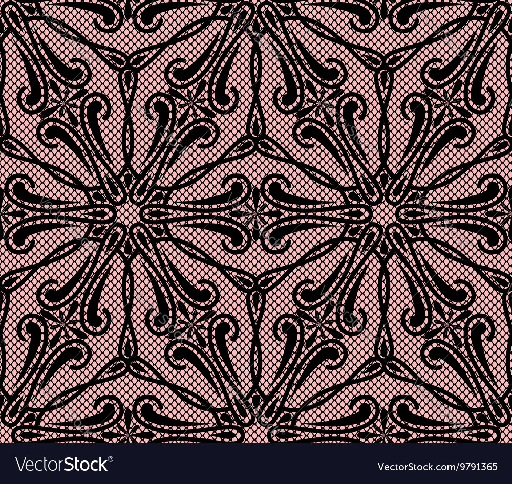 Seamless lace pattern Royalty Free Vector Image