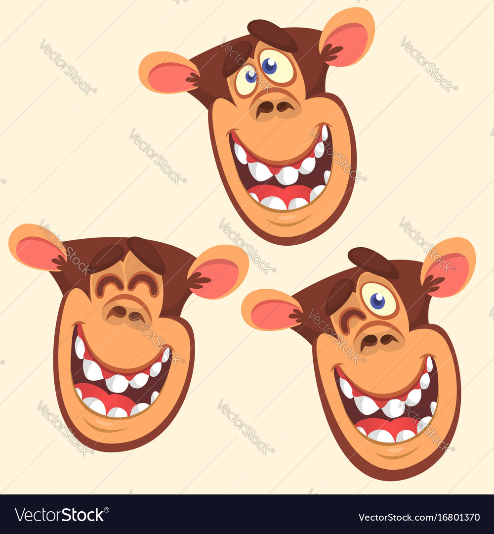 297monkey Royalty Free Vector Image - VectorStock