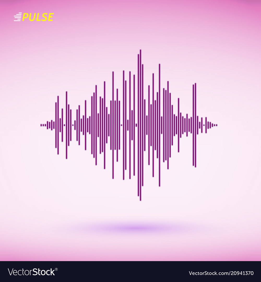 Abstract signal wave Royalty Free Vector Image