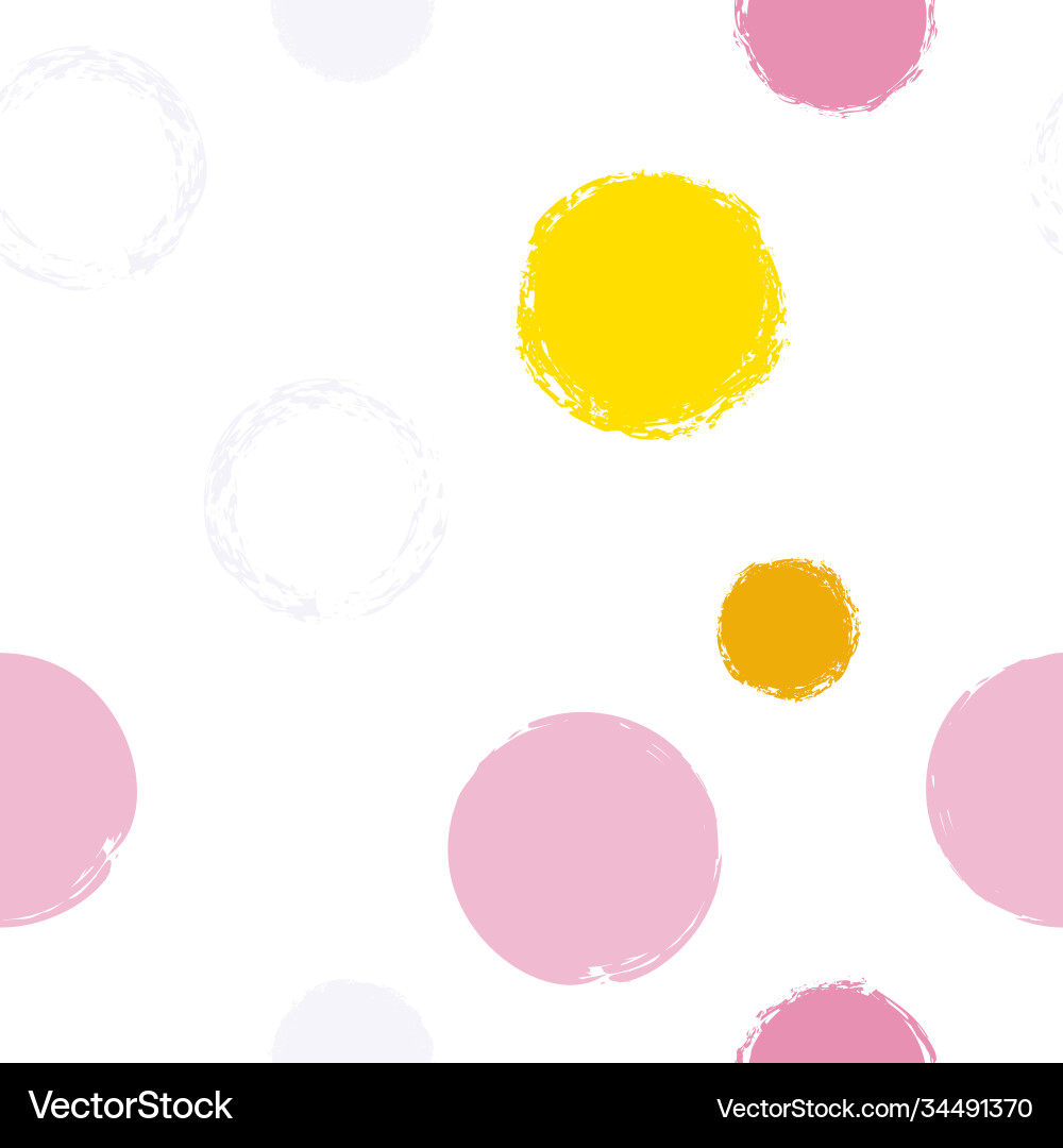 Cute polka dots Royalty Free Vector Image - VectorStock