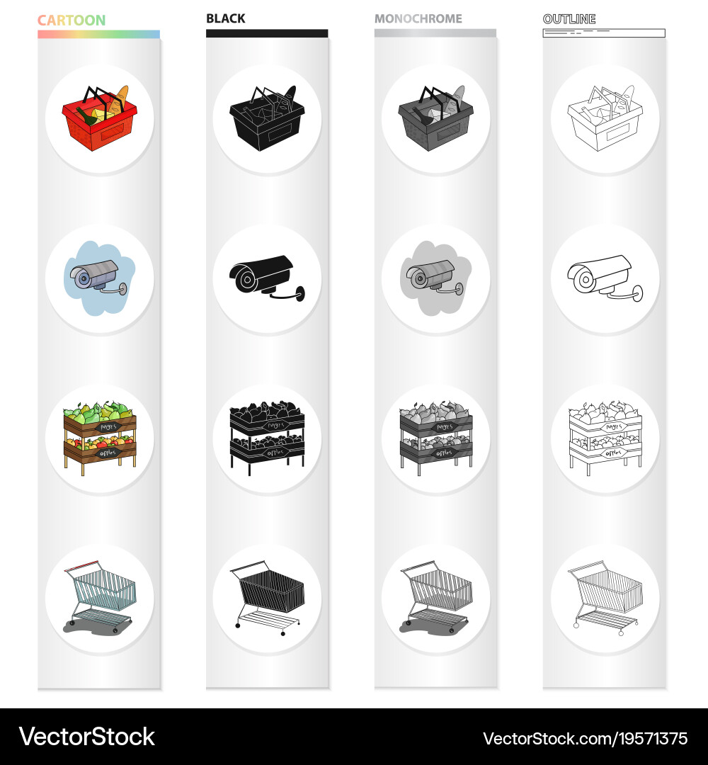 Department store goods and other web icon Vector Image