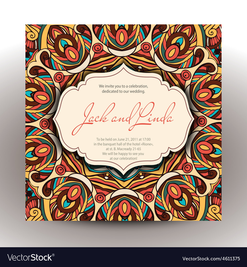 Invitation Royalty Free Vector Image - VectorStock