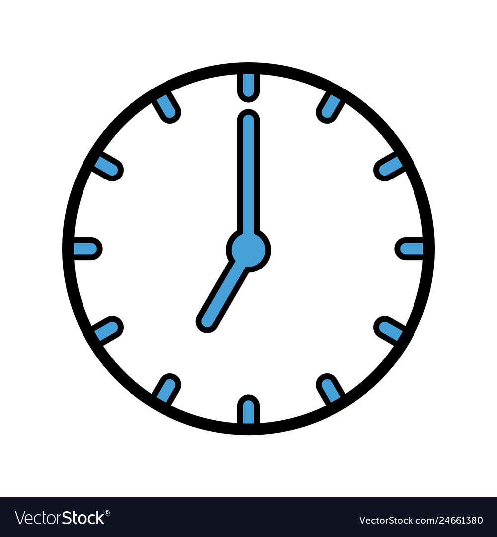 Clock icon Royalty Free Vector Image - VectorStock