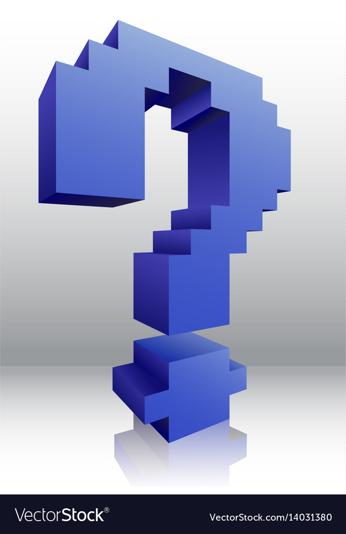 Query mark Royalty Free Vector Image - VectorStock