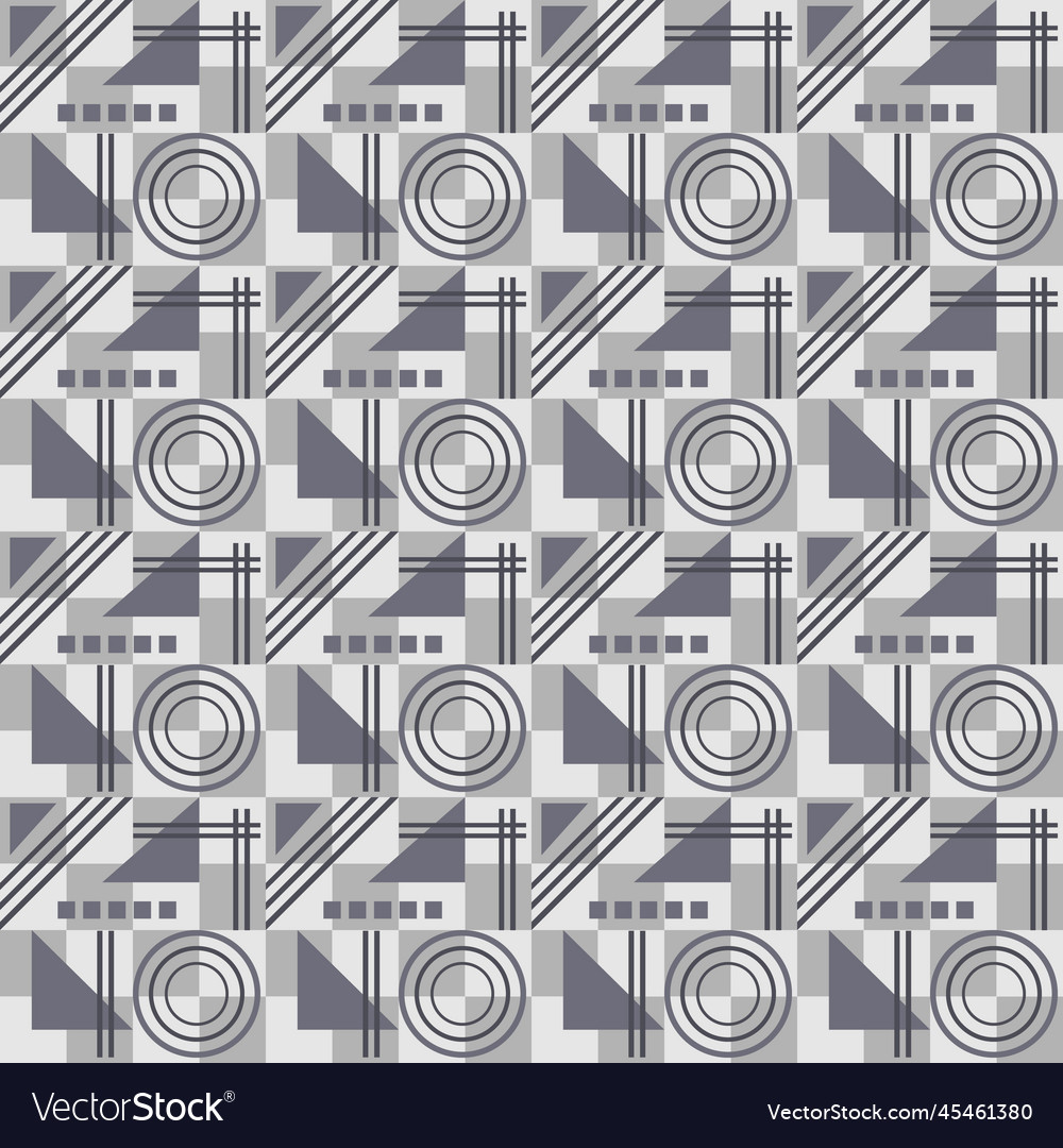 Seamless pattern with geometric shapes Royalty Free Vector