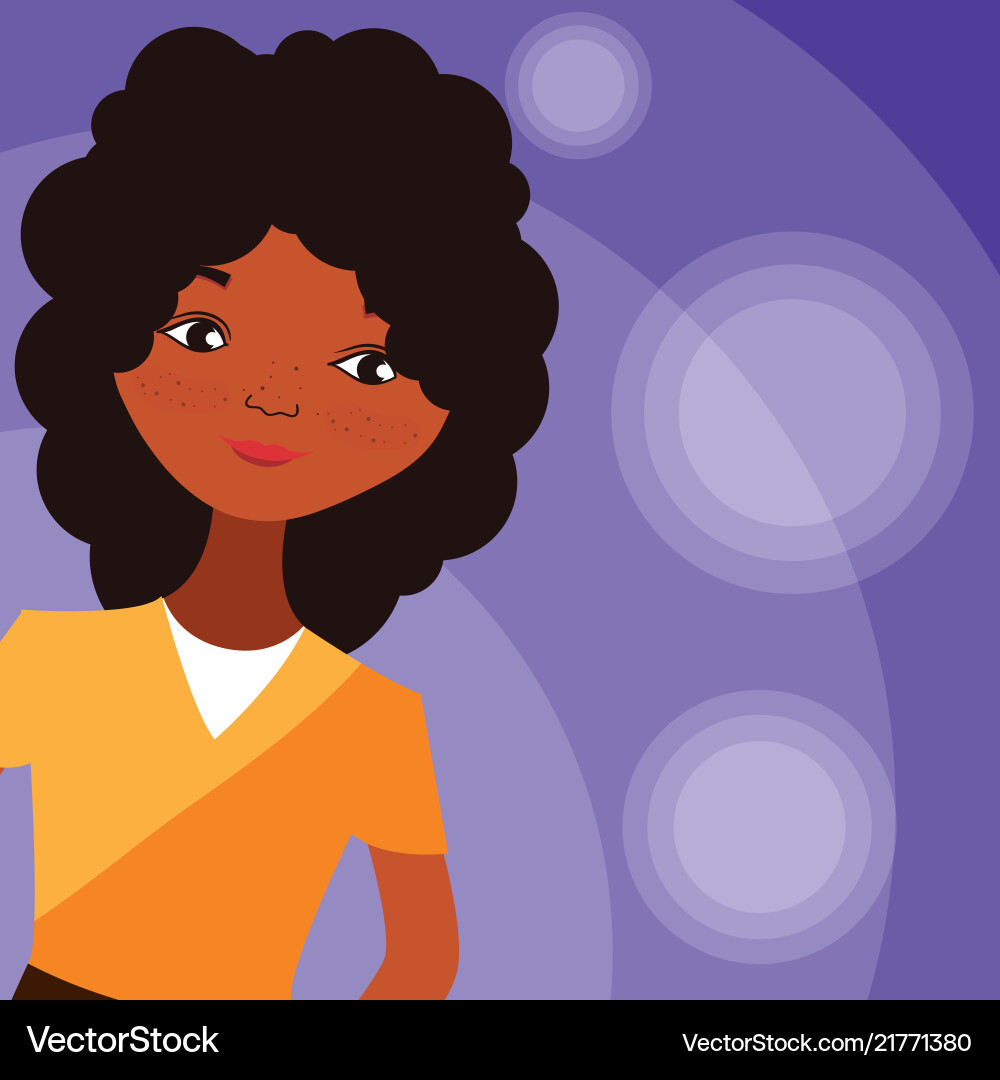 Young woman cartoon Royalty Free Vector Image - VectorStock