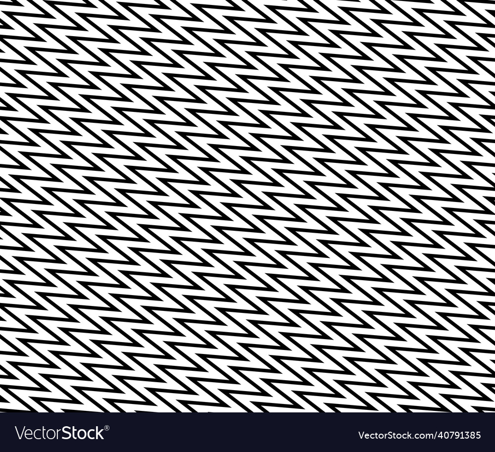 Wave Line And Wavy Zigzag Pattern Lines Abstract Vector Image