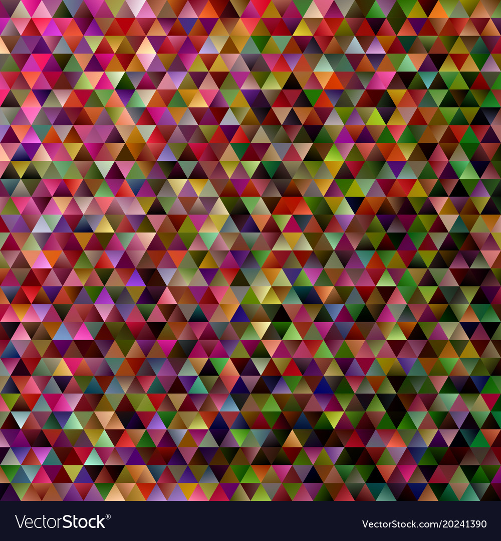 Abstract gradient tiled triangle pattern Vector Image