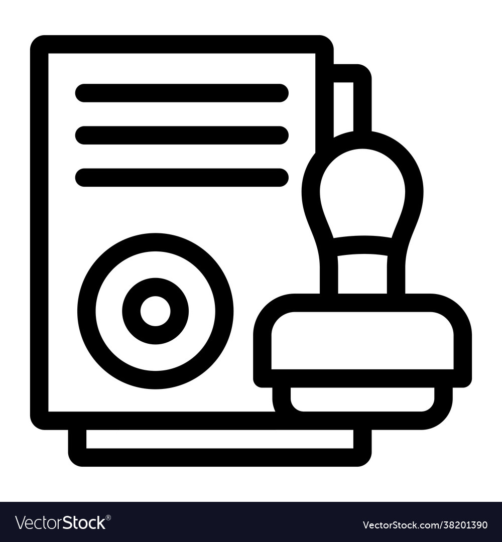 Deed Royalty Free Vector Image - VectorStock