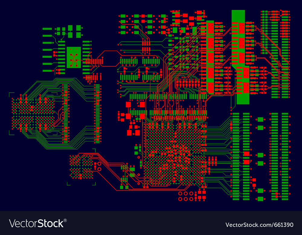 Printed circuit board without electronic component
