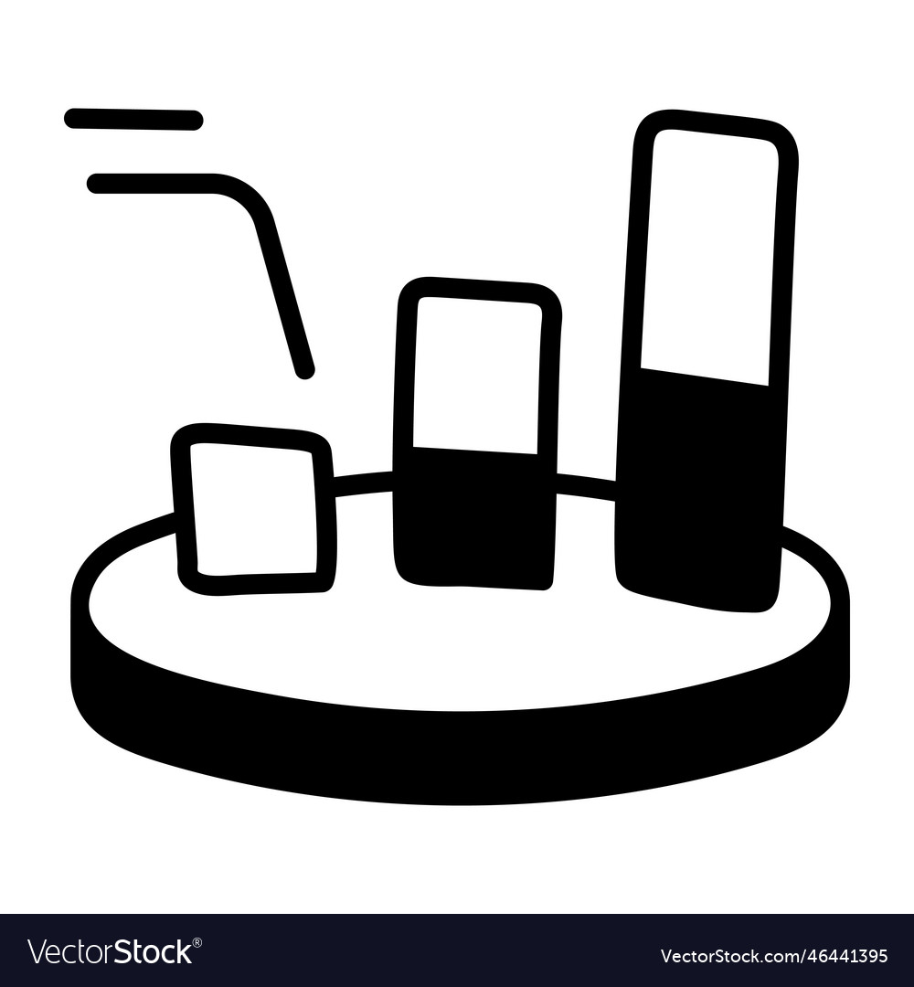 Bar chart Royalty Free Vector Image - VectorStock