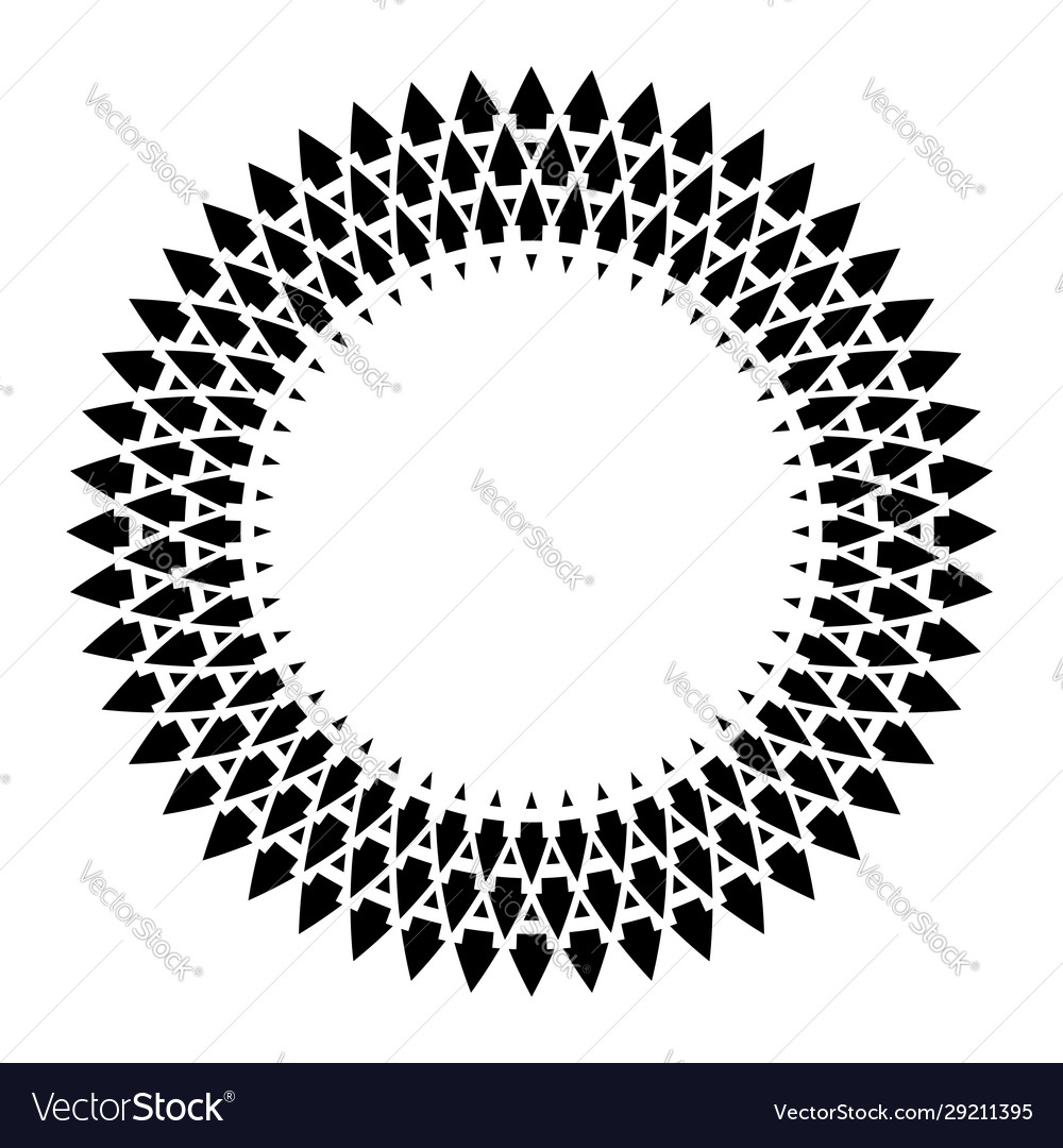 Circle design element Royalty Free Vector Image