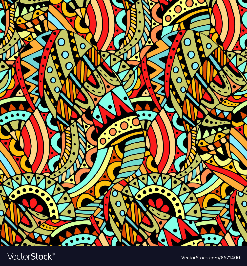 Seamless abstract pattern Royalty Free Vector Image