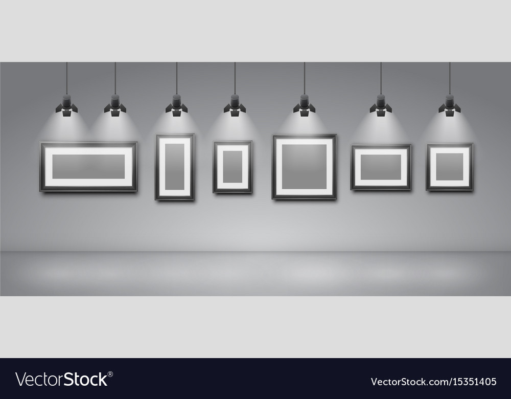 Empty frames Royalty Free Vector Image - VectorStock