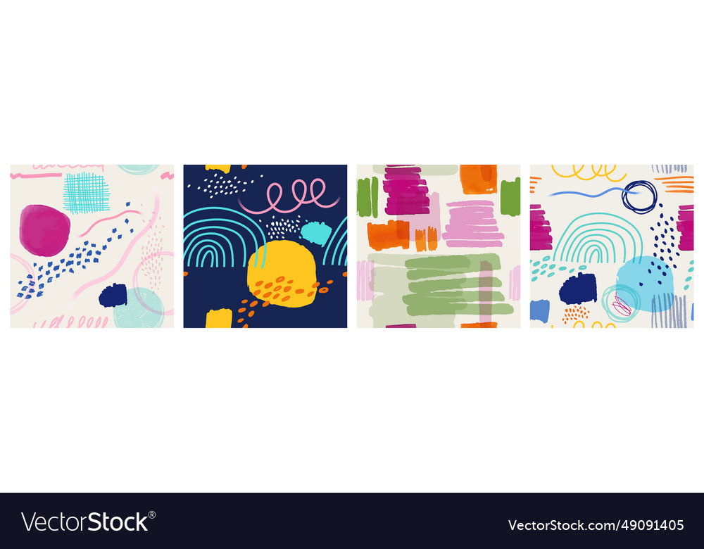 Multi colored charcoal pencil curly lines Vector Image Multi colored charcoal pencil curly lines Vector Image